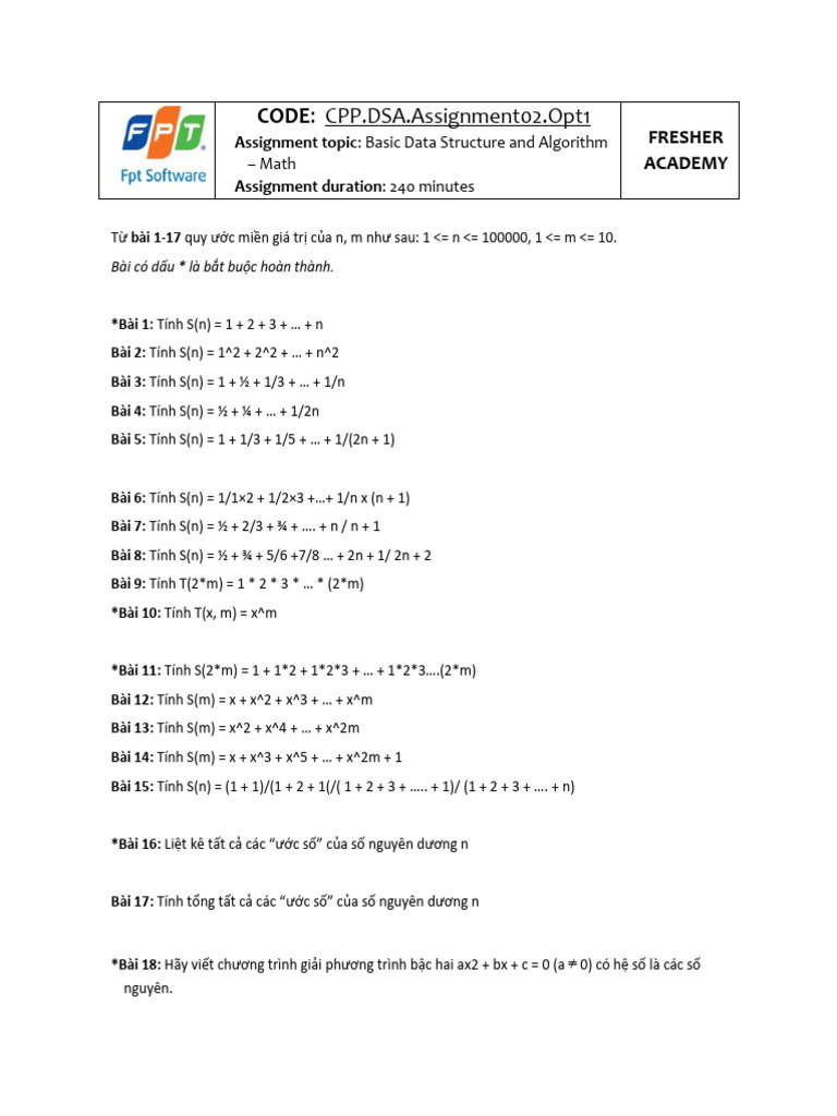 DSA - Assignment 2 - Op1 | PDF