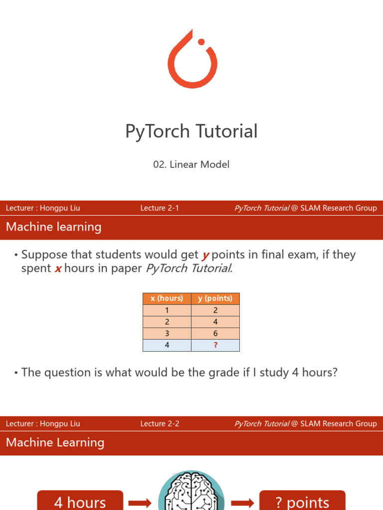 Lecture 02 Linear Model | Download Free PDF | Statistics | Machine Learning Lecture 02 Linear Model | Download Free PDF | Statistics | Machine Learning