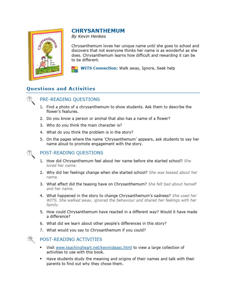 Chrysanthemum | PDF