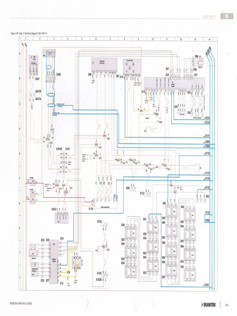 Schemat Manitou 2 | PDF
