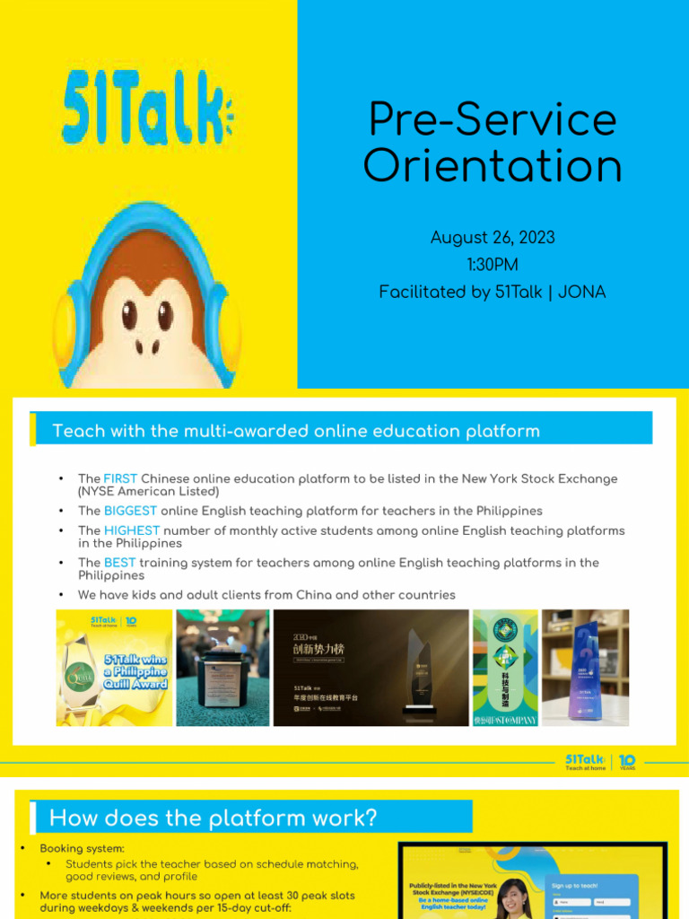 51talk PSO2023 | PDF | Login | User (Computing)