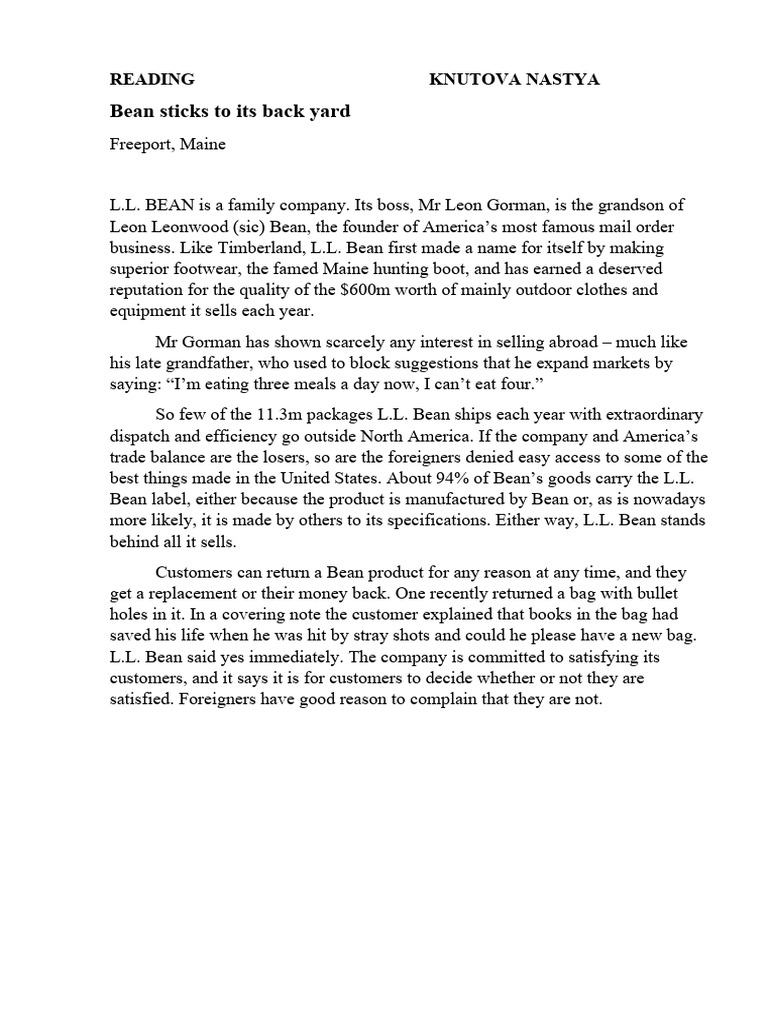 Test - Customer Service - READING - 2 | PDF