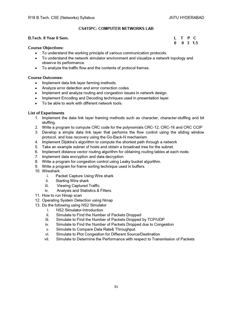 CN Lab | PDF | Computer Network | Network Congestion
