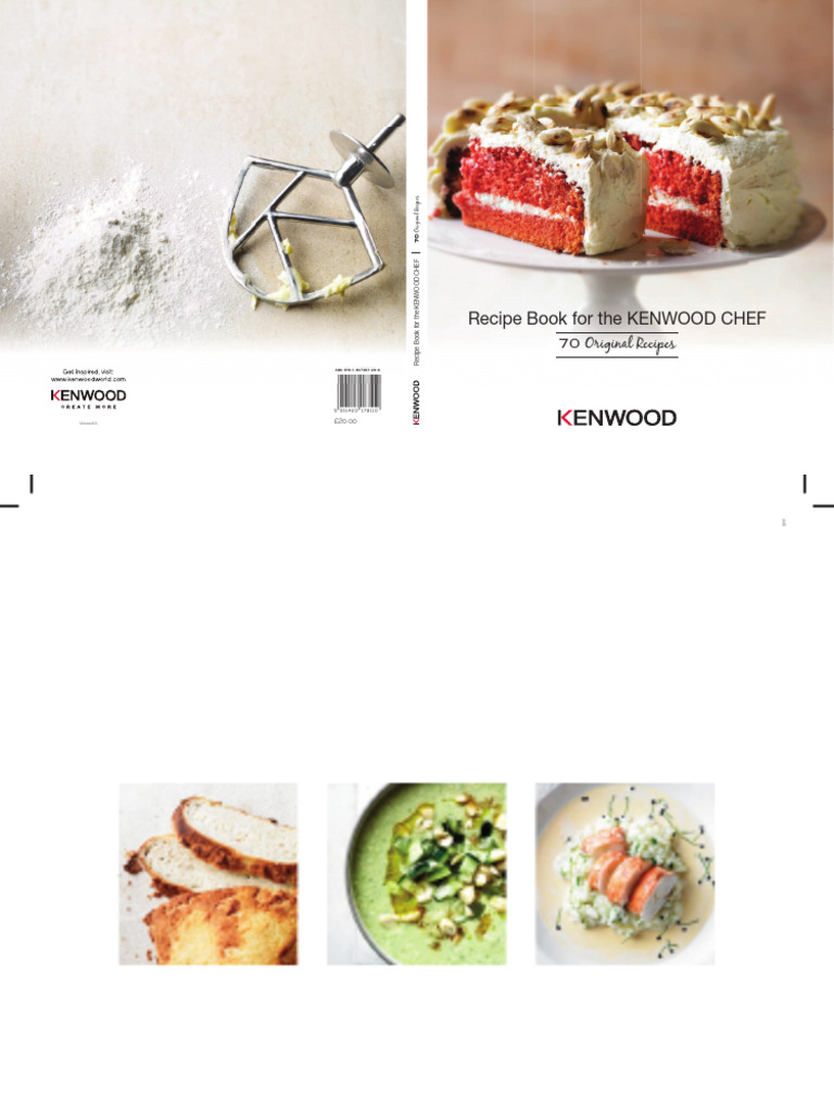 Kenwood Chef Recipe Book 2015 | Download Free PDF | Cakes | Baking