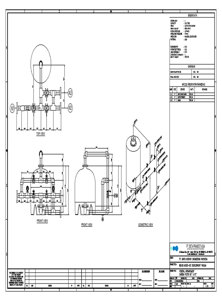 Water Treatment Design Views | PDF