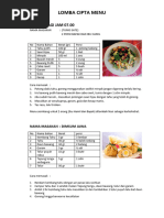 Materi Menu B2sa | PDF