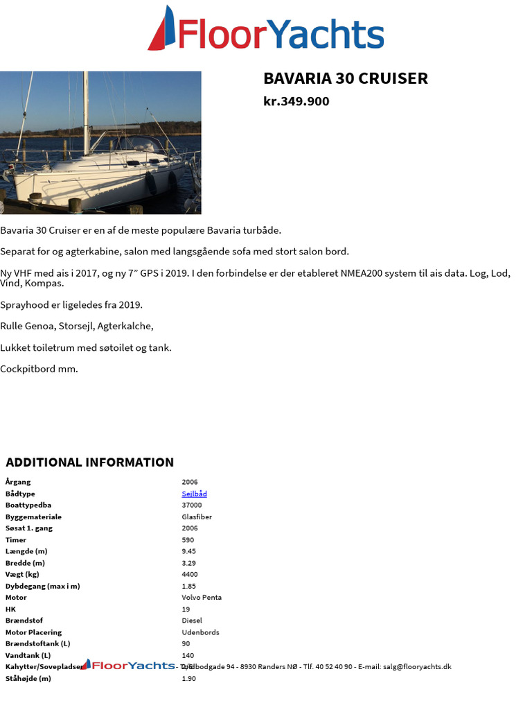 bavaria-30-cruiser | PDF