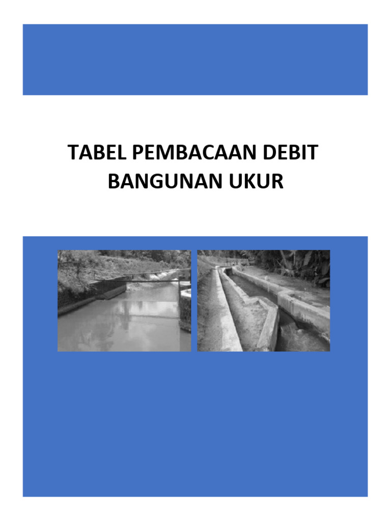 Tabel Pembacaaan Debit | PDF