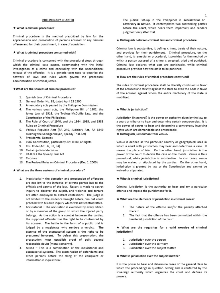 Criminal Procedure Rule 110 113 | PDF | Prosecutor | Jurisdiction