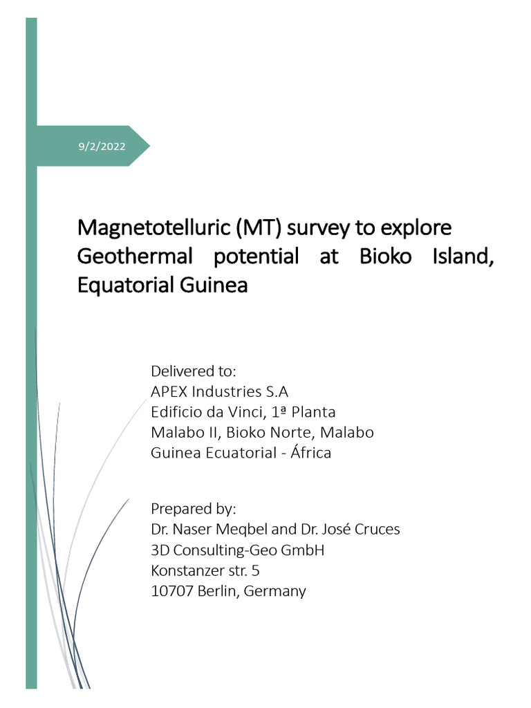 3D_Consulting_Geo_Proposal_all_island | PDF | Climate Change Mitigation | Renewable Resources