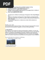 Summary of The Fire Code of The Philippines | PDF | Fire Safety