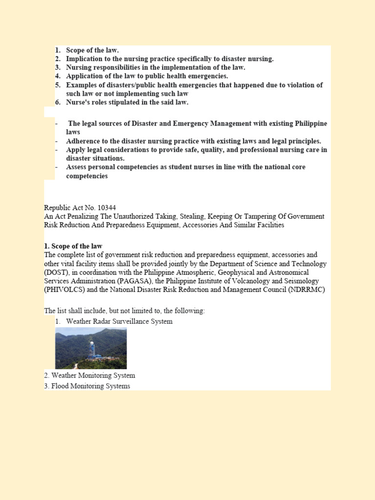 Ra 10344 | PDF | Nursing