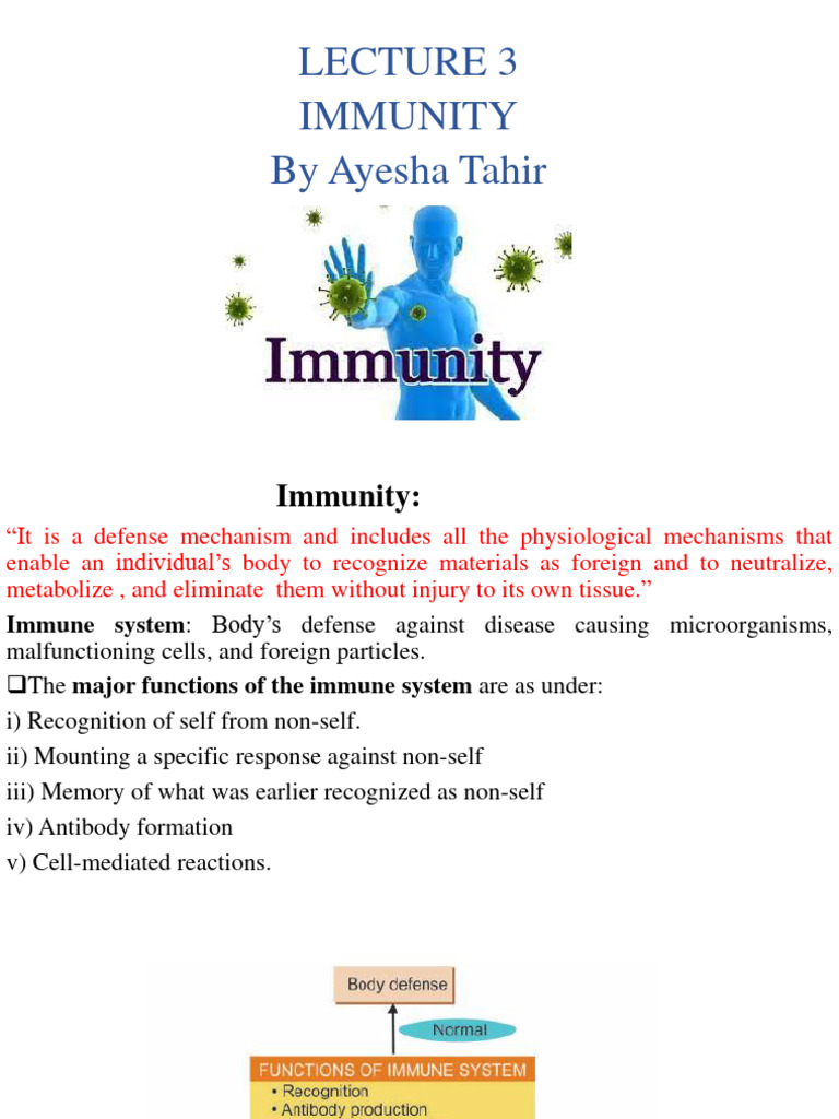 Immunity | PDF | Antibody | Immune System