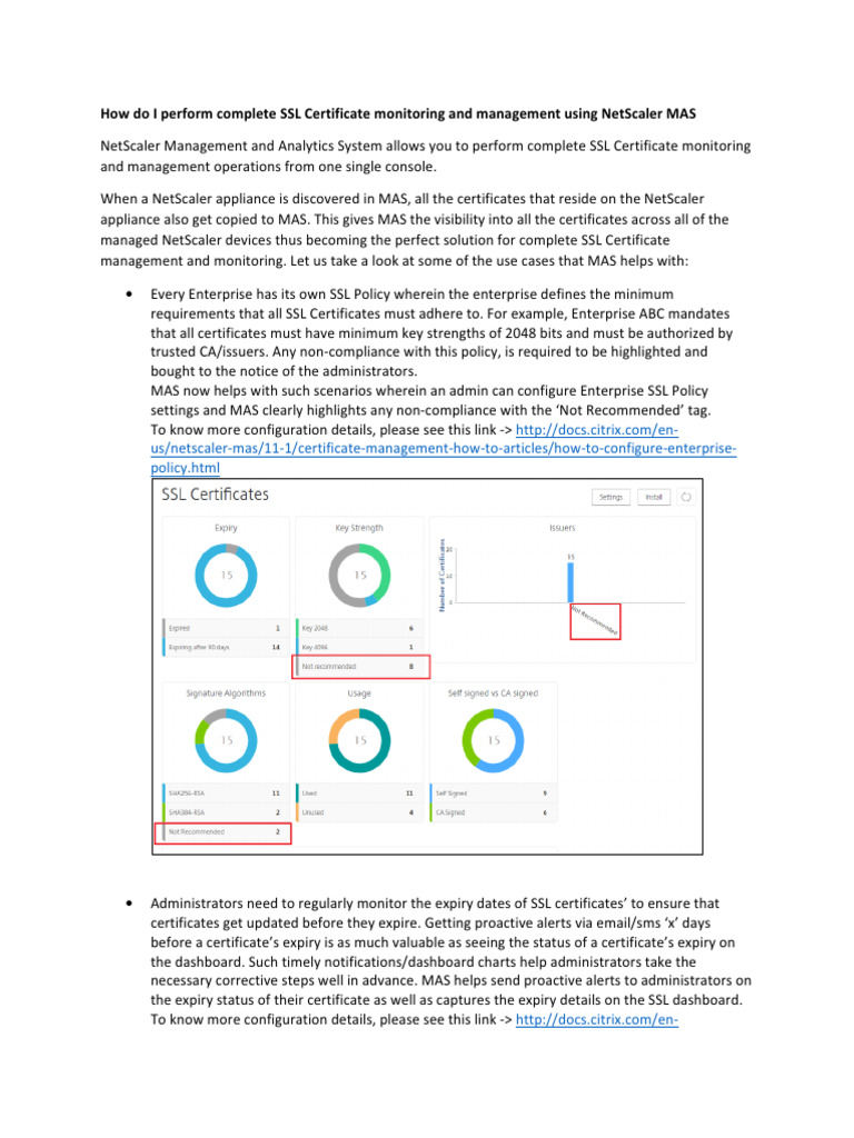 How Do I Perform Complete Ssl Certificate Monitoring And Management