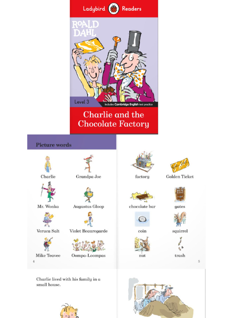 Charlie and The Chocolate Factory Book | PDF