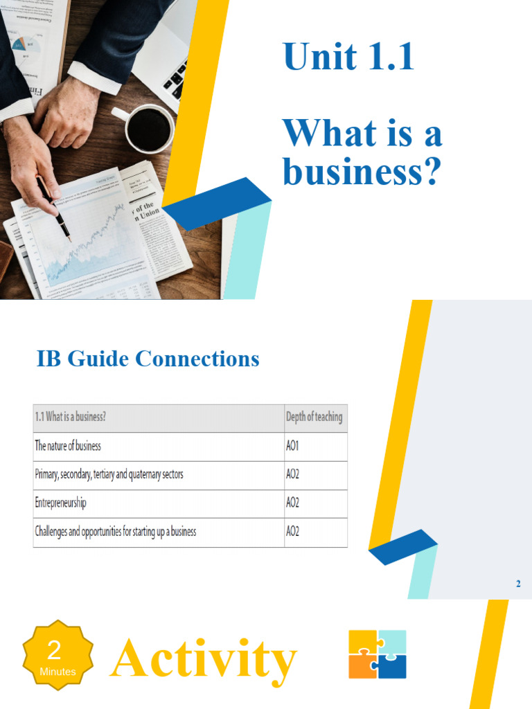 Unit 1 - IB Business Management | PDF | Business Plan | Venture Capital