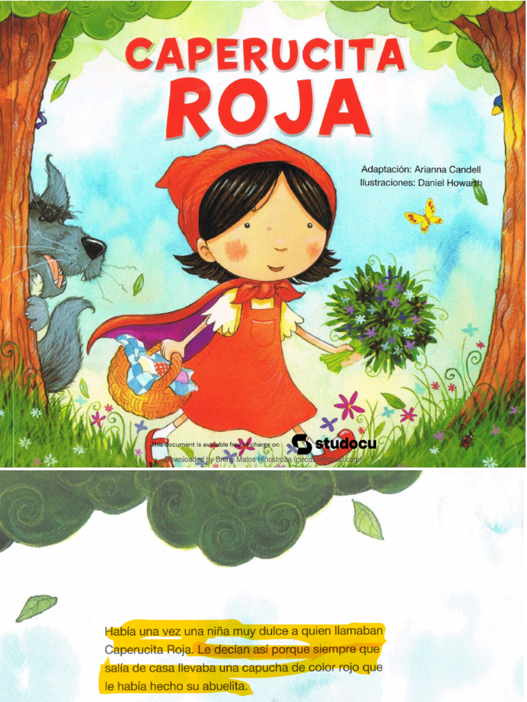 Caperucita Roja Adaptacion Arianna Candell | PDF