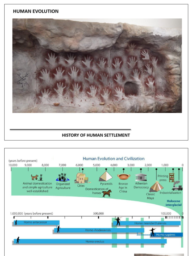 Lecture 01 - History of Human Settlements | PDF | Society | Human