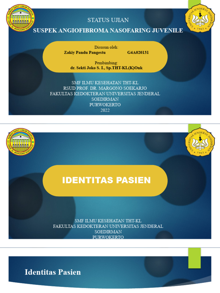 Status Ujian THT - Zakiy Pandu Pangestu - G4A020131 | PDF