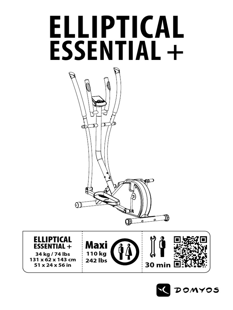 3 Es Manual Elliptical Essential | PDF
