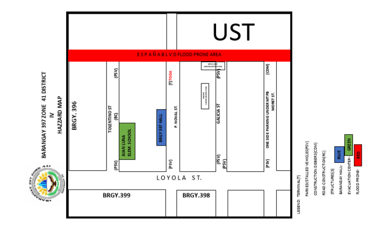 Barangay Hazzard Map | PDF