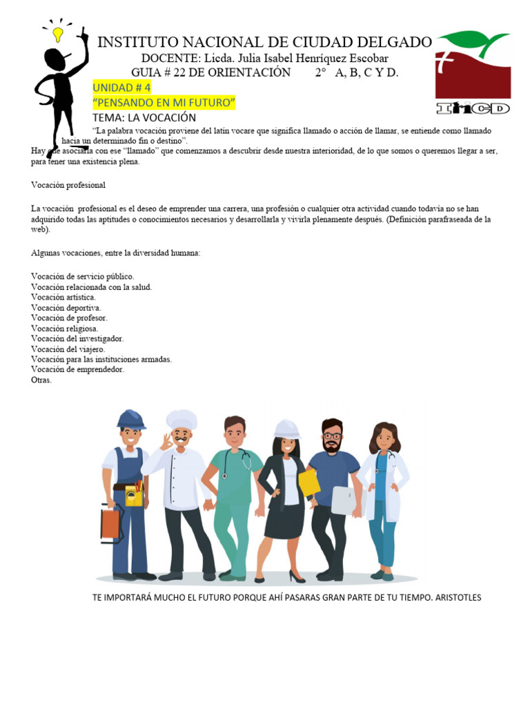 Guía 22. orientación | PDF