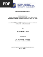 Internship Narrative Report Template | PDF | Business | Art