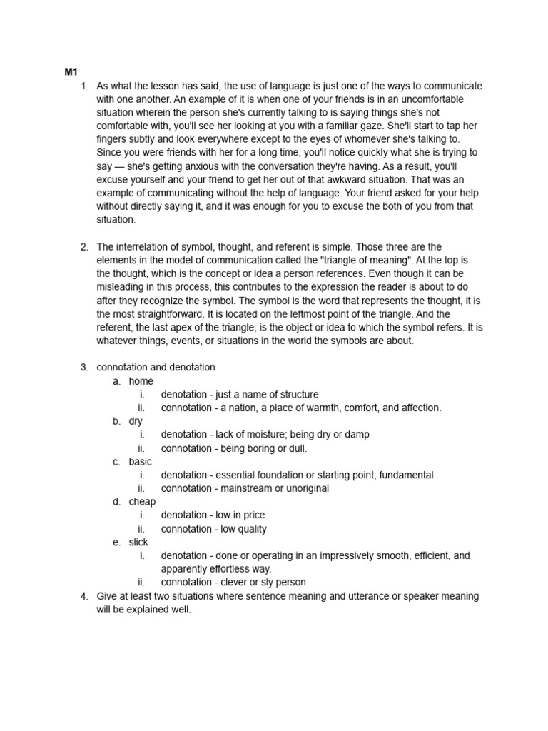 Semantics | PDF | Definition | Linguistics