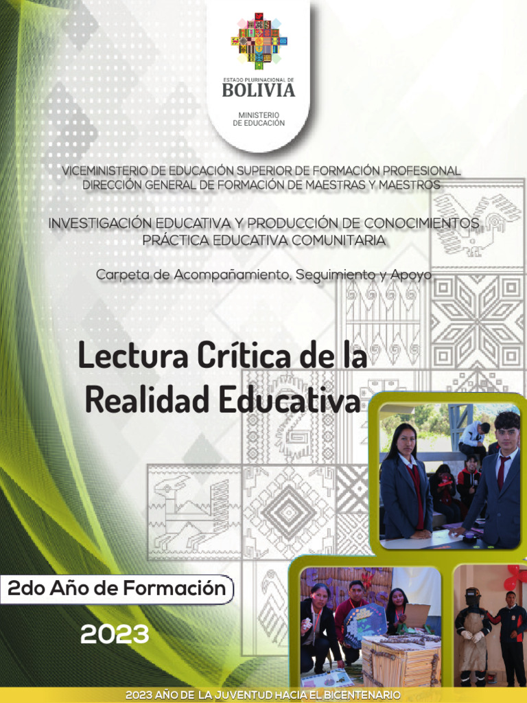 Carpeta Iepc Pec 2do Año 2023 | PDF | Investigación de acción ...