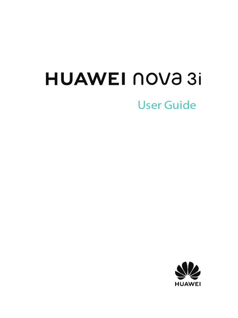 HUAWEI Nova 3i Mobile Phone User Guide - (EMUI8.2 - 01, EN, Normal) | PDF | Screenshot ...
