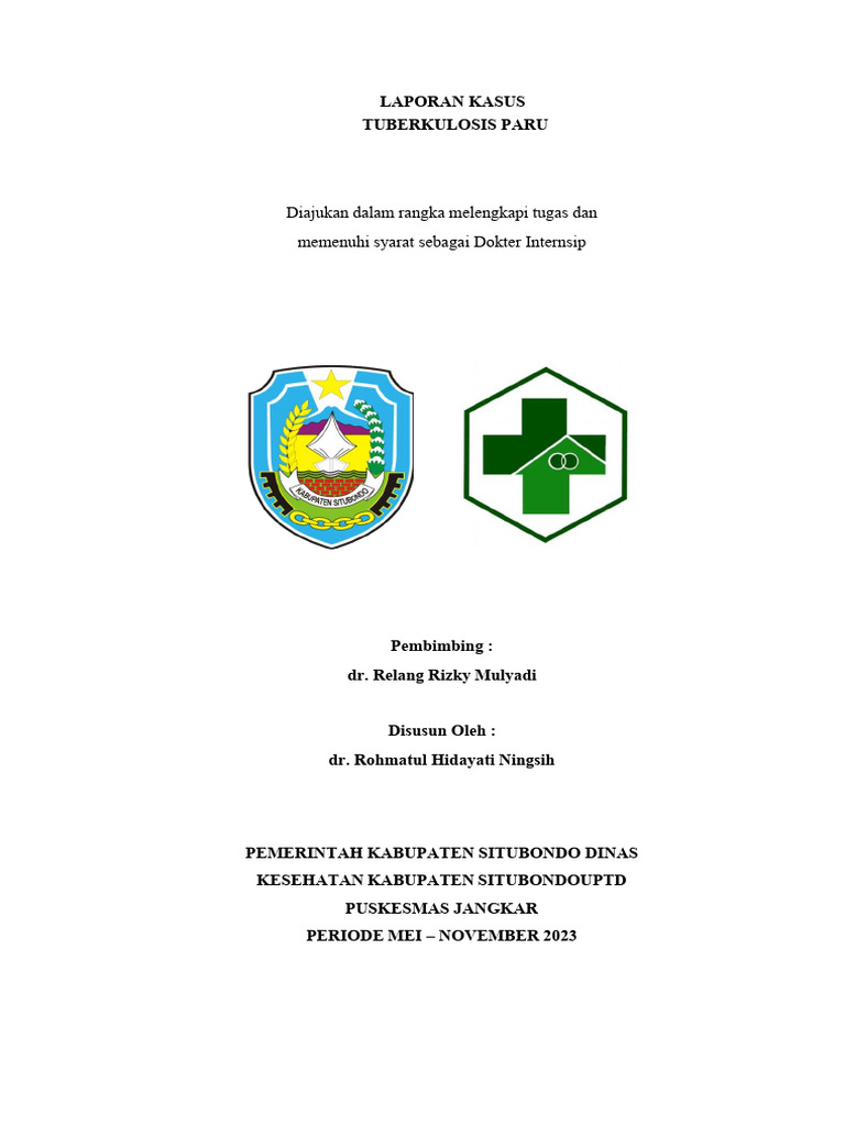 Laporan Kasus PKM TB DR Hida | PDF