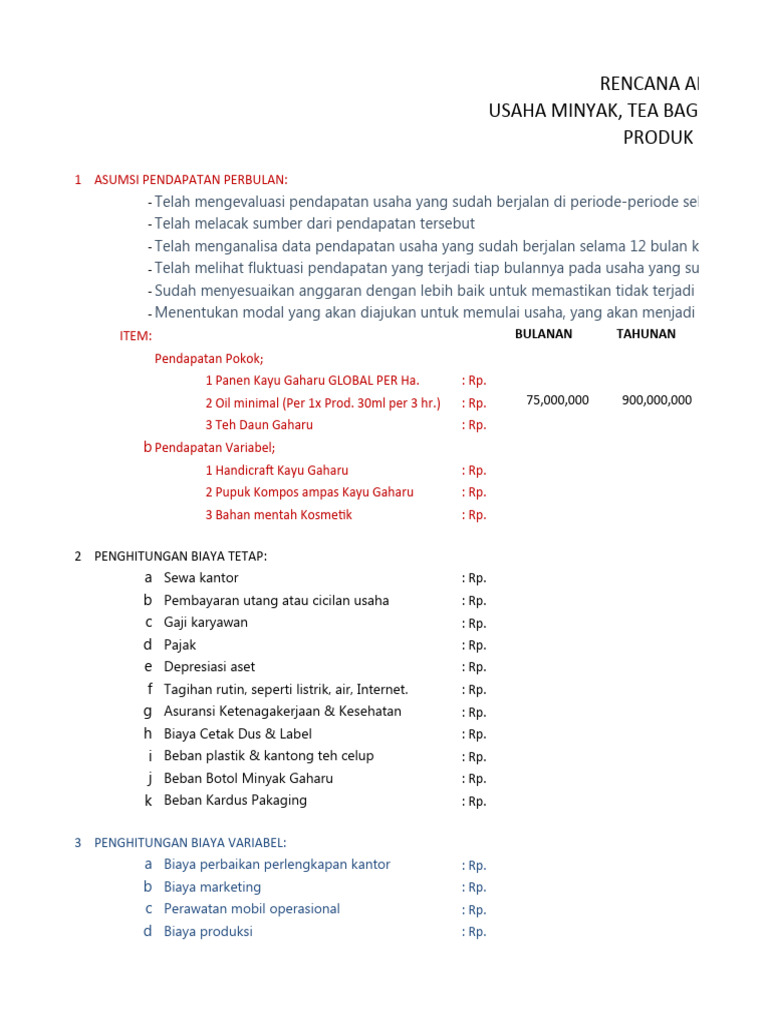 Rab Usaha Gaharu | PDF | Teknologi & Rekayasa
