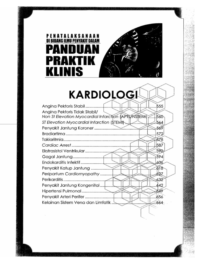 KARDIOLOGI | PDF | Myocardial Infarction | Coronary Artery Bypass Surgery