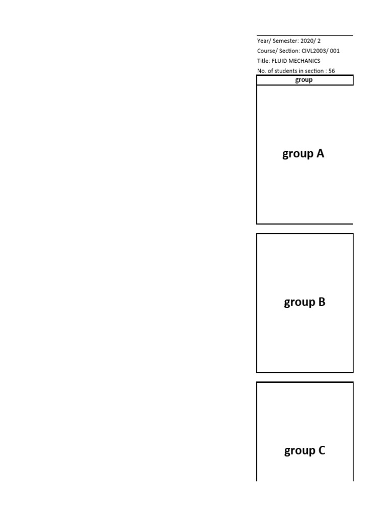 Lab Group List 2020 2021 | PDF
