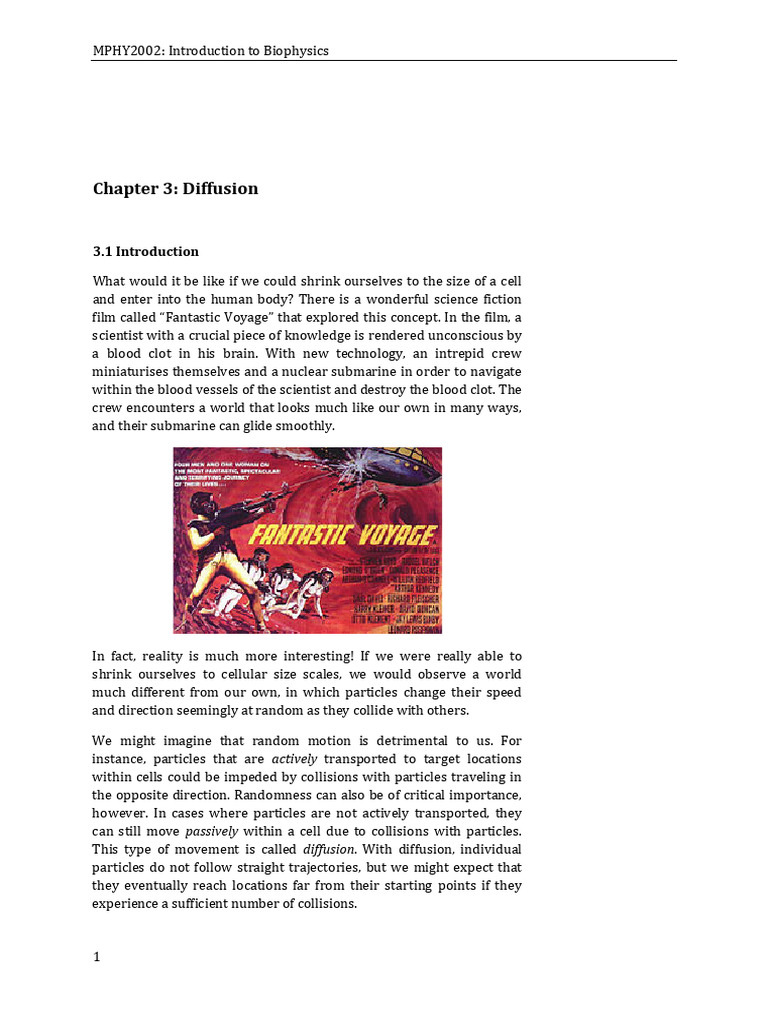 Chapter 03 - Diffusion | PDF | Velocity | Euclidean Vector