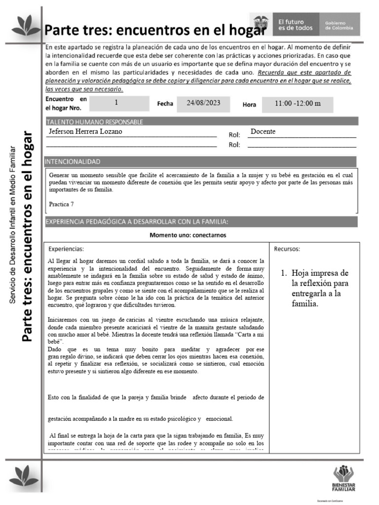 Planeacion Practica 7 | PDF