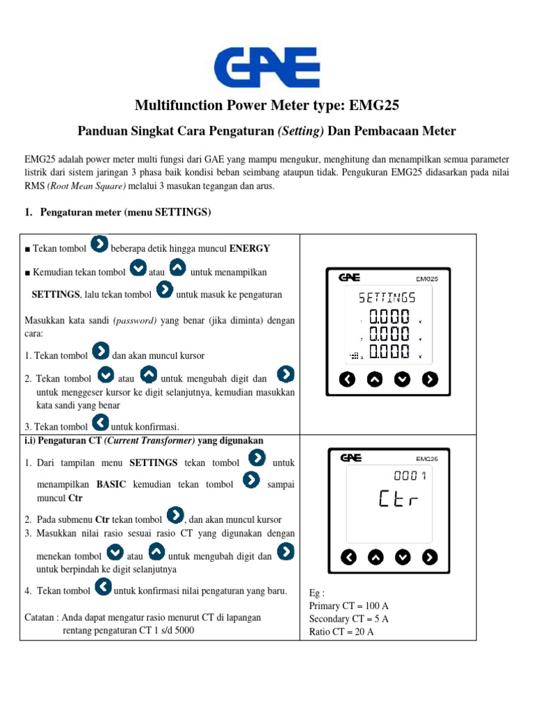 Instruksi Manual EMG 25 v1613 | PDF | Komputer