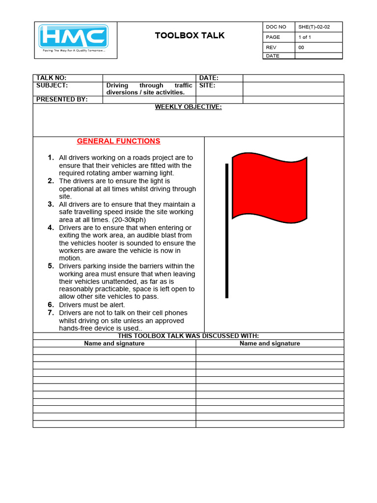 42-Driving Through Traffic Diversion | PDF