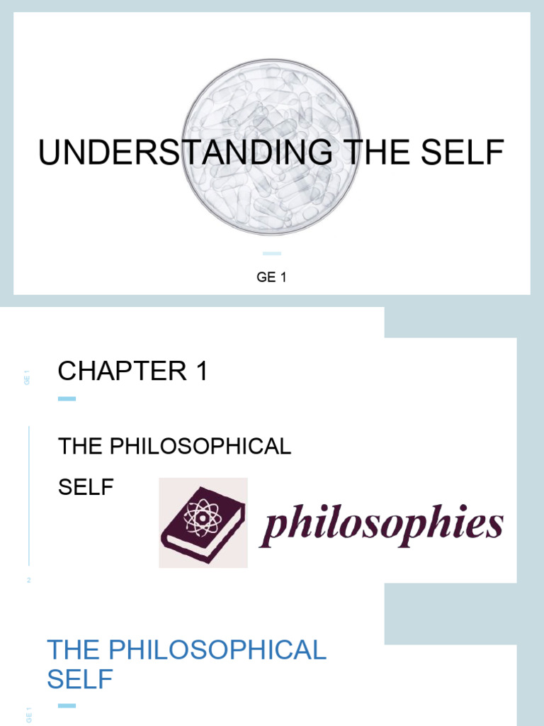 Understanding The Self | PDF | Soul | Philosophy Of Self