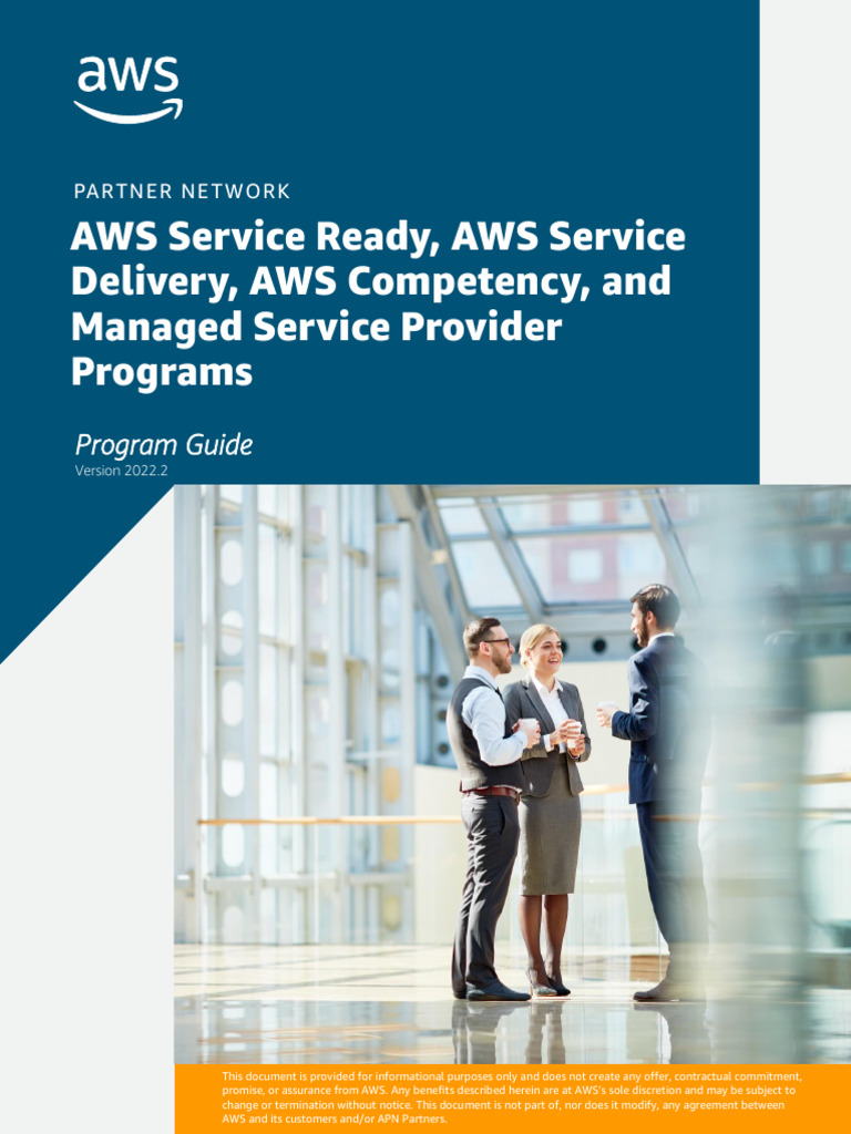 Program Guide - AWS Service Ready, AWS Service Delivery, AWS Competency ...