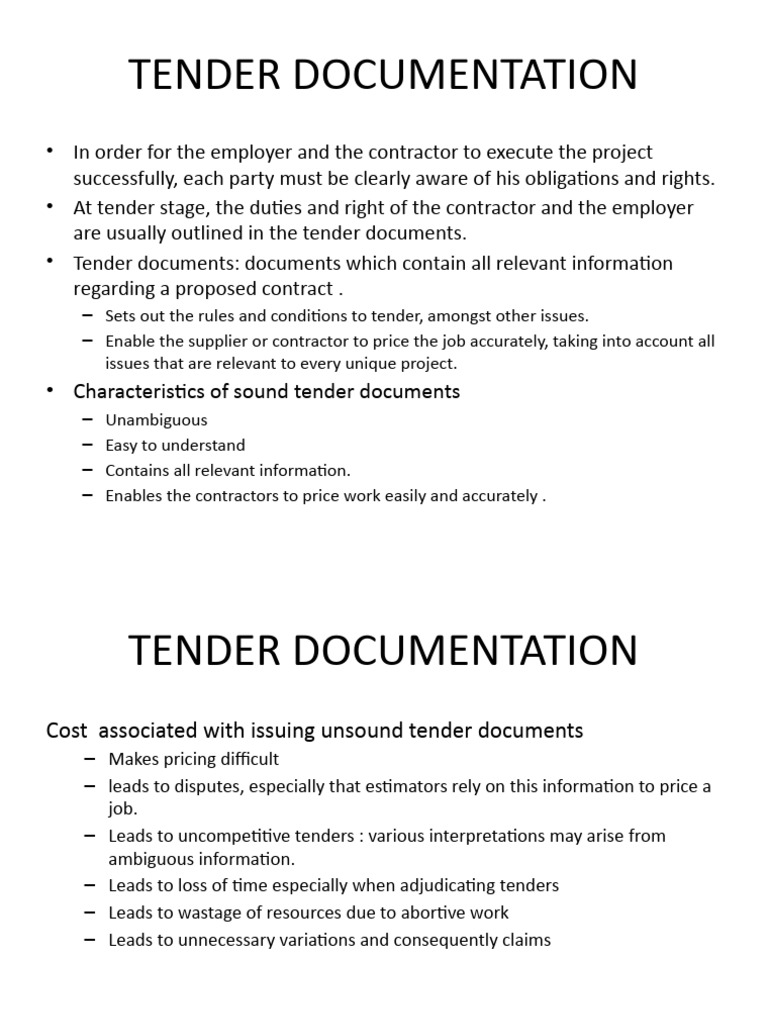 Esbq 450 Tender Documentation | PDF | Specification (Technical Standard ...
