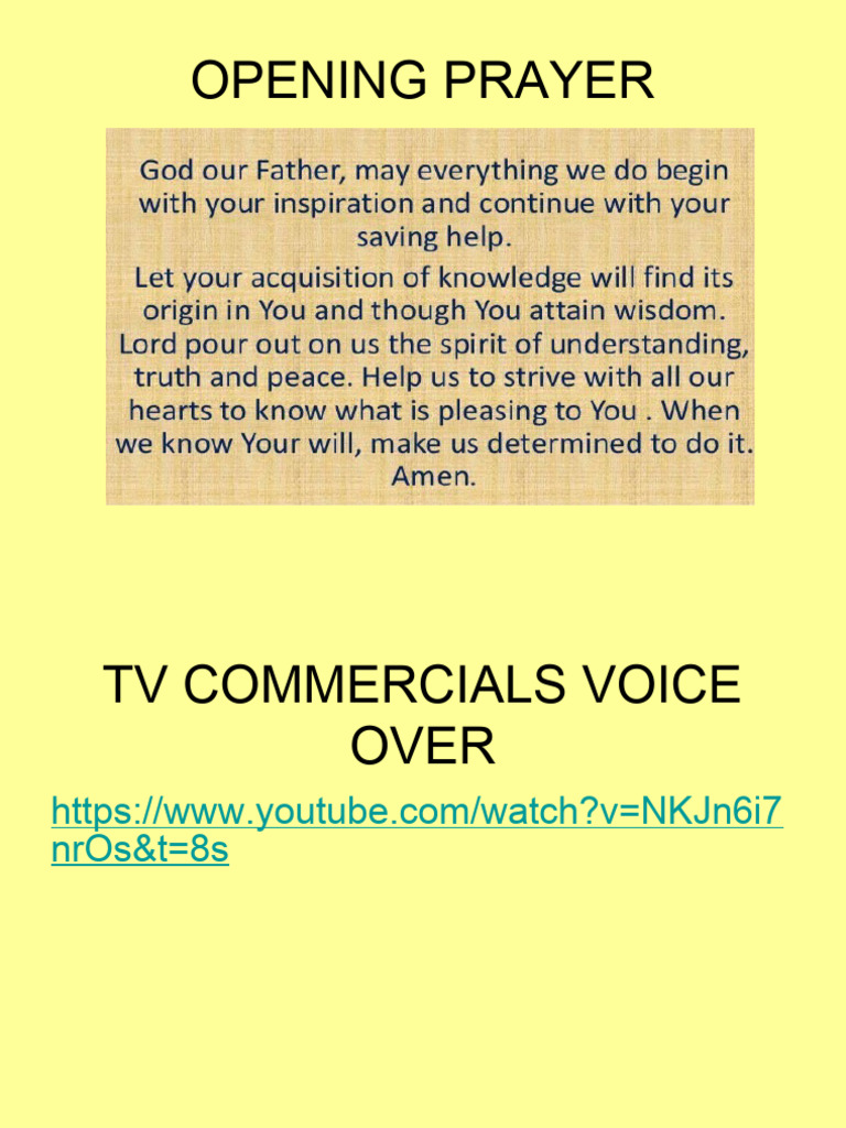 Elements of Drama and Voice Over Guide | PDF | Plot (Narrative) | Play ...