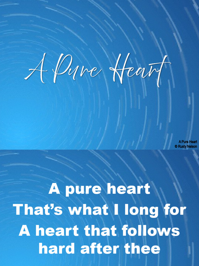 A Pure Heart | PDF