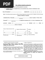 First Graduate Declaration Form | PDF