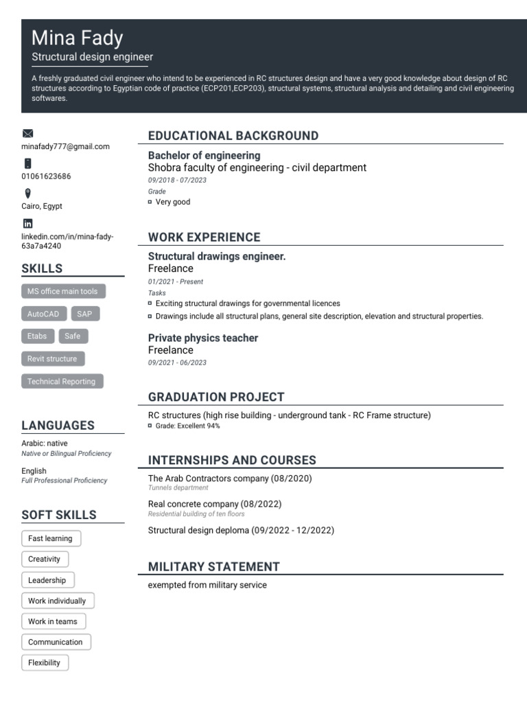 Mina's Resume (4) - 1 | PDF