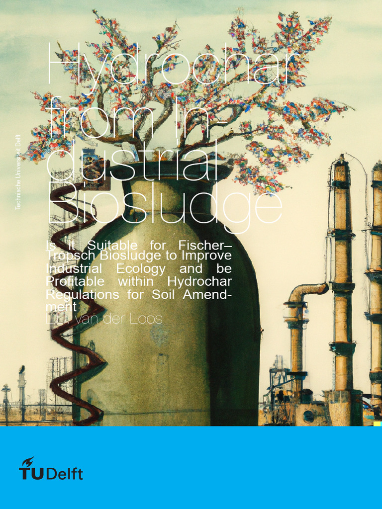 Hydrochar from Industrial Biosludge | PDF | Waste Management | Incineration