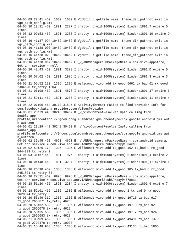 Log | PDF | Software Engineering | Computer Engineering