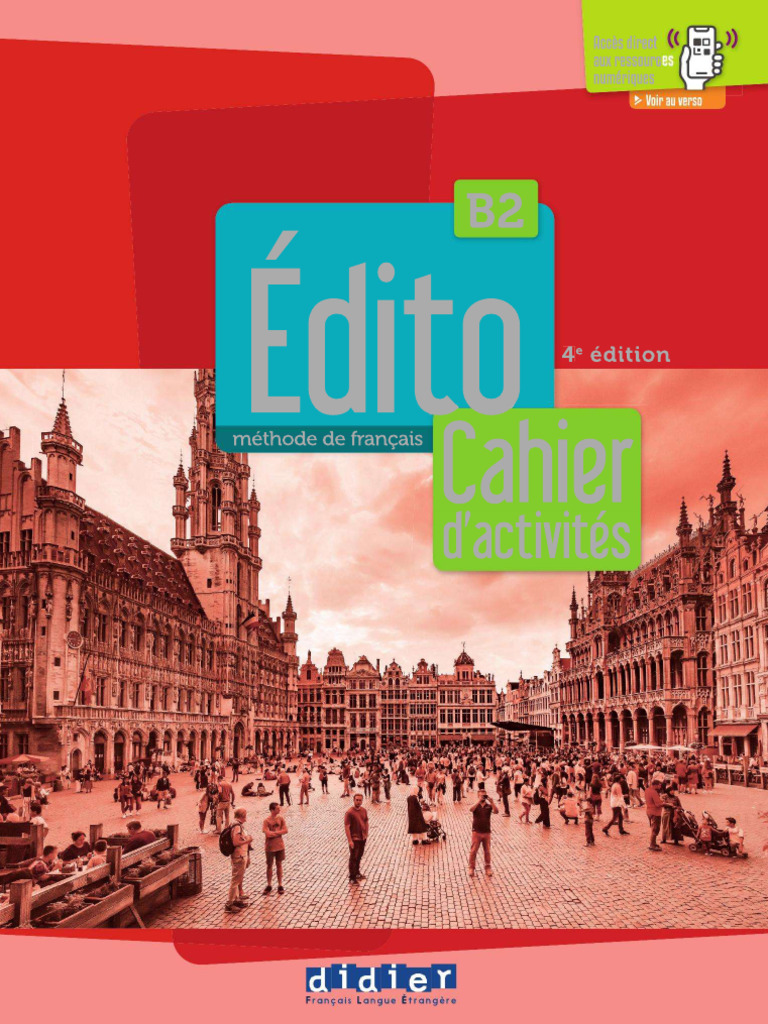 Edito b2 Cahier | PDF