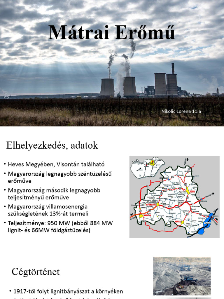 Mátrai Erőmű R | PDF