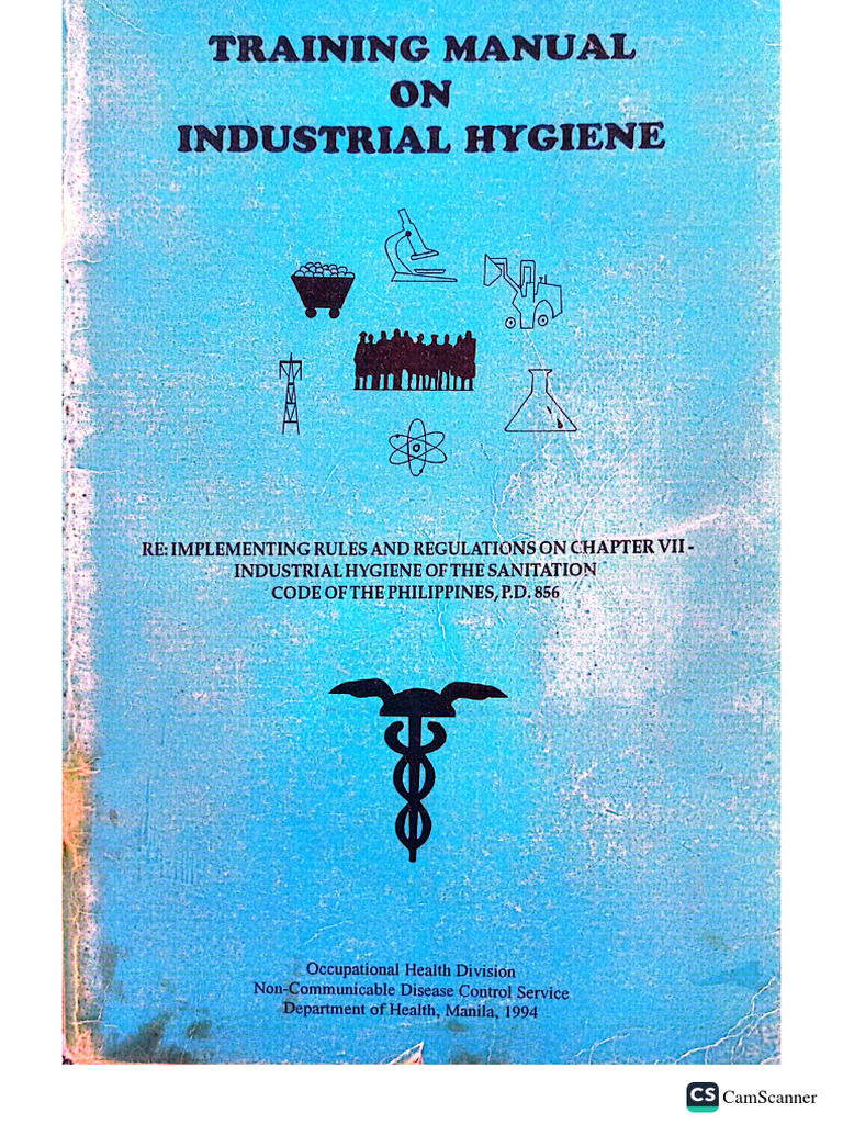 Training Manual on Industrial Hygiene | PDF